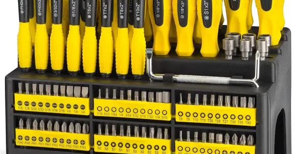 Σετ κατσαβιδιών και μύτες 100 τεμαχίων STAHLMAYER