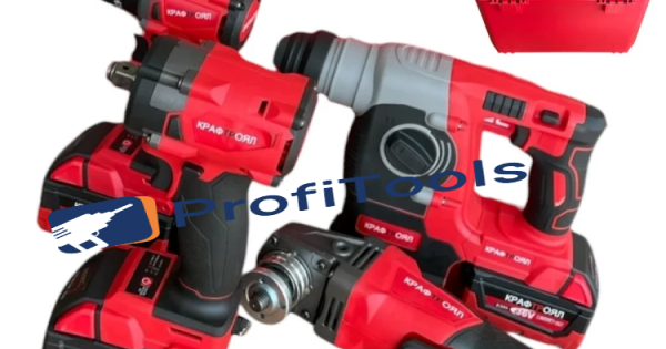ΣΕΤ 4 σε 1 Γωνιακός τροχός 125mm ,μεγαλο κρουστικο σκαπτικο/τρυπάνι ...
